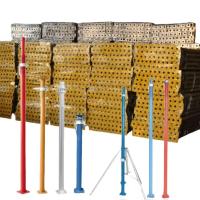 China Heavy-Duty Telescopic Adjustable Shoring Prop with Q235 High-Strength Steel for Scaffolding Support for sale