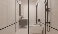 China Lumina Series: 18.7m² Modern Minimalist Prefab Cabin with Pitched Roof for sale