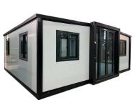 China 40ft Premium Expandable Container House: 73.4m² Modern Modular Home for sale