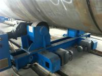 China Heavy-Load KT Adjustable Welding Roller Bed with 2000kg Capacity, Forged 45# Steel Rollers & Dual Braking System for sale