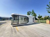 China E7 Luxury Space Capsule House | 38㎡ Prefab Modular Glamping Pod with 270° Panoramic View & 20 Years Life Span for sale