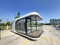 China E7 Luxury Space Capsule House | 38㎡ Prefab Modular Glamping Pod with 270° Panoramic View & 20 Years Life Span for sale