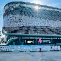 China High-strength steel prefab station industrial steel building with cost-effective and fast construction for sale
