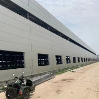 China Customizable Dimensions High Load-Bearing Capacity Eco-friendly Prefabricated Steel Structure Factory Building for sale