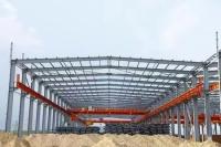 China Cost-Effective Ready-Made PEB Steel Warehouse with High-Strength Galvanized Steel and 50 Years Lifespan for sale