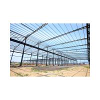 China Customizable Hot-Dip Galvanized Prefabricated Steel Structure Building with Seismic Resistance for sale