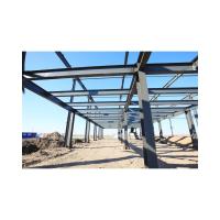 China Customizable Hot-Dip Galvanized Prefabricated Steel Structure Building with Seismic Resistance for sale
