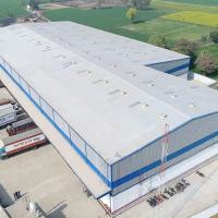 China Durable 50+ Years Lifespan Steel Warehouse with Thermal and Sound Insulation and High Loadbearing Capacity for sale