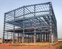 China Durable 50+ Years Lifespan Steel Warehouse with Thermal and Sound Insulation and High Loadbearing Capacity for sale
