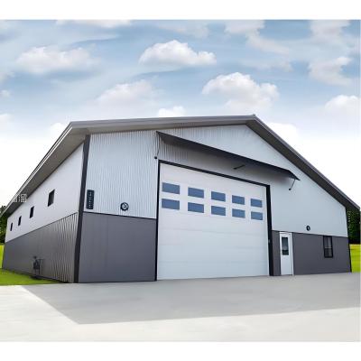 China Large Span Prefab Steel Structure Building with 120 km/h Wind Resistance, Magnitude 8 Seismic Resistance, and Fast Bolt Assembly for Industrial Use for sale
