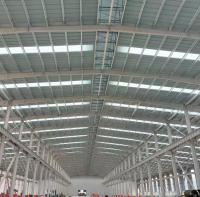 China Large Span Prefab Steel Structure Building with 120 km/h Wind Resistance, Magnitude 8 Seismic Resistance, and Fast Bolt Assembly for Industrial Use for sale