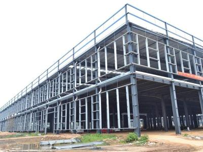 China Durable and Eco-Friendly Steel Structure Building with Wind Resistance Up to 120 km/h 50+ Years Service Life and Customizable Dimensions for sale