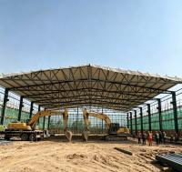 China Prefabricated Steel Structure Building with Up to 30 Meters Span Length, Thermal and Sound Insulation, and Customizable Design for sale