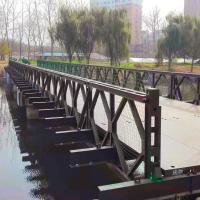 China Q355B Structural Steel Bailey Bridge - Hot-Dip Galvanized and Reusable Prefabricated Steel Truss Bridge for sale