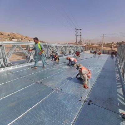 China Q355B Structural Steel Bailey Bridge - Hot-Dip Galvanized and Reusable Prefabricated Steel Truss Bridge for sale