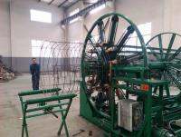 China CNC Rebar Cage Rolling Welding Machine with 500-2000 mm Cage Diameter Range and 40-60 Points/min Welding Speed for 12 m Cage Length for sale