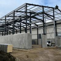 China Steel Workshop Building with Turnkey Contract Fire-resistant Materials and Crane Beam System for sale