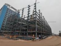 China Prefabricated Steel Structure Warehouse | Painted & Galvanized | Customized Dimensions | Cost-effective for sale