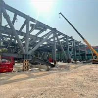 China Prefabricated Steel Structure Warehouse - Earthquake Resistant Level 8, 50+ Years Lifespan, Hurricane Proof for sale