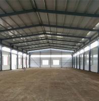 China Prefabricated Steel Structure Warehouse - Earthquake Resistant Level 8, 50+ Years Lifespan, Hurricane Proof for sale