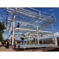 China Light Steel Frame Commercial Steel Building Durable and Affordable Steel Frame Building for Cafe Shop Retail for sale