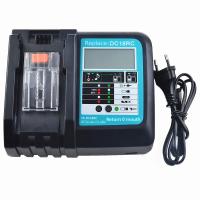 China Fast Charger Compatible with Makit 14.4V 18V LXT Li-ion Batteries Replacement DC18RC Power Tool Battery Charger for sale