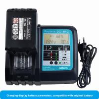 China Fast Charger Compatible with Makit 14.4V 18V LXT Li-ion Batteries Replacement DC18RC Power Tool Battery Charger for sale