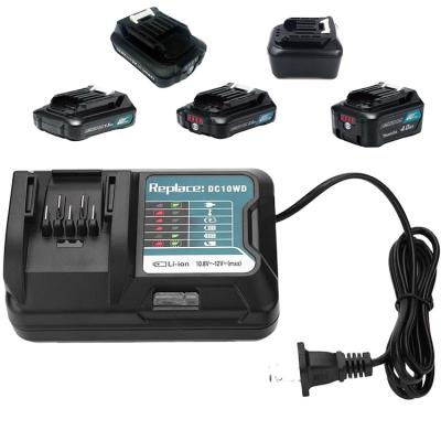 China DC10WD Compatible Battery Charger for Makit 10.8V-12V Max Li-ion Batteries BL1015 BL1020B BL1021B Replacement for sale