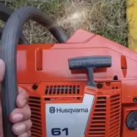 China Cutting Machine 2.9KW HUSQ61 Gasoline Chainsaw With 61.5cc Garden Tools Chain SawPetrol Chainsaw Chinese Wood Saw Machine for sale