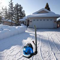 China Larissa Motor 850B Industrial Grade 80CC 4-Stroke Gasoline Cordless Leaf & Snow Blower 160mph Max Air Speed 1000CFM+ Air Flow for sale