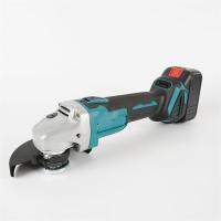 China Industrial Grade Rechargeable Lithium Electric Portable Angle Grinder Wireless with Slide Type Switch for Polishing & Cutting for sale