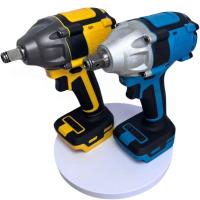 China Professional 21V Brushless Cordless Impact Wrench - 350Nm High Torque, with Socket Set for Construction & Auto Repair for sale