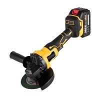 China 21V 100mm Brushless 2.0Ah Battery-Powered Cordless Electric Angle Grinder with Trigger Switch for DIY Polishing Projects for sale