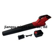 China Portable High-Power Electric Leaf Blower with 21V Industrial Lithium Battery Durable Plastic Private Model Efficient Cleaning for sale