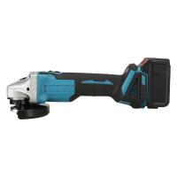 China 21V Cordless Brushless Motor Angle Grinder with 125mm Grinding Disc and Slide Switch 4.0Ah Battery for Industrial Use for sale