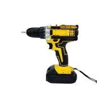 China 21V Lithium Battery Brushless Handheld Electric Drill-Industrial Grade Tool with Dual Fast Charging and 60N Torque for sale