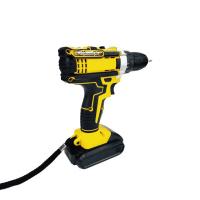 China 21V Lithium Battery Brushless Handheld Electric Drill-Industrial Grade Tool with Dual Fast Charging and 60N Torque for sale