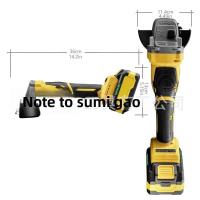 China 125mm 21V Cordless Angle Grinder Equipped with Rechargeable Li-ion Battery and Brushless Motor for Efficient Cutting for sale