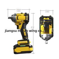 China 21V Cordless Rechargeable High-Torque Electric Wrench Impact Tool with Ergonomic Design for Home and Industrial Use for sale