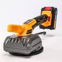 China Industrial High-Power Cordless Tile Laying Machine 21V Rechargeable Battery Paving Slab Floor Wall Brushed Motor for sale