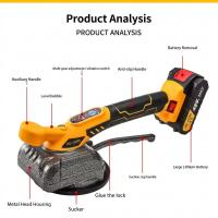 China Industrial High-Power Cordless Tile Laying Machine 21V Rechargeable Battery Paving Slab Floor Wall Brushed Motor for sale
