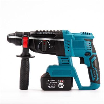 China Best Cheap OEM Factory Wholesale Prices 800W Brushless Rotary Cordless Hammer Drill 21V Battery Powered for Construction for sale