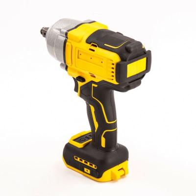 China Cordless Impact Wrench Set 20V Lithium Rechargeable Electric Battery 500N.m for Heavy Truck Maintenance for DIY Industrial for sale