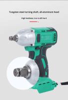 China Brushless Electric Wrench 21V High Torque Impact Wrench 850Nm Max Torque Lithium Battery Powered for Automotive Woodworking Use for sale