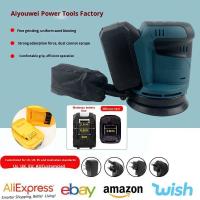 China Cross-border for Rechargeable Lithium Battery Eccentric Variable Speed Sanding Machine Woodworking Grinding Handheld for sale