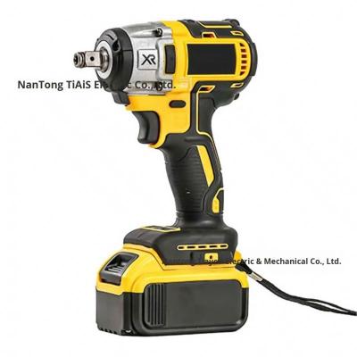 China Brushless Electric Impact Wrench High Torque Screwdriver 21V Lithium Battery for Car Carriers and Woodworking for sale