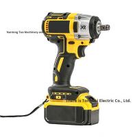 China Brushless Electric Impact Wrench High Torque Screwdriver 21V Lithium Battery for Car Carriers and Woodworking for sale
