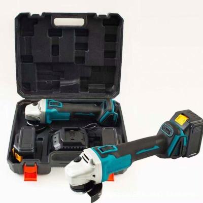 China For Professional 21V 125mm Cordless Angle Grinder Electric Grinding Machine 10000RPM Brushless Motor Heavy Duty DIY for sale