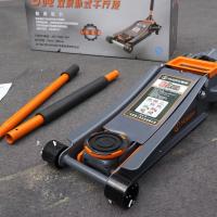 China 3 Ton Hydraulic Floor Jack Low Profile Double Pump Car Jack Heavy Duty Quick Lift Garage Automotive Repair Vehicle Lifting Jack for sale