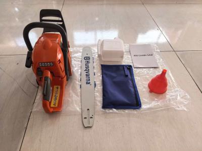 China HUS 450 Chainsaw 2.4kw/50.2cc POWER SAW Gasoline Chainsaw for Petrol Chain Saw for sale